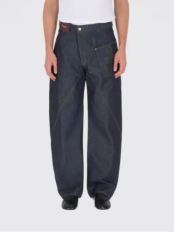 JW Anderson Wide Leg Jeans - Blue