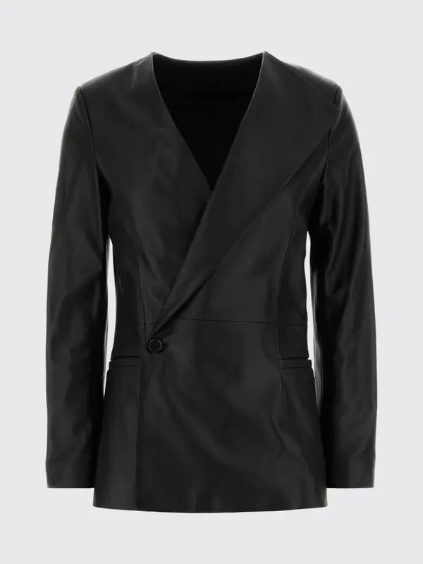 Loulou De Saison Asymmetrical Leather Jacket