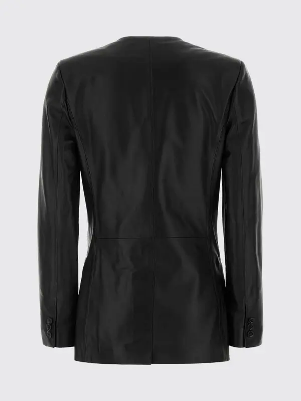Loulou De Saison Asymmetrical Leather Jacket