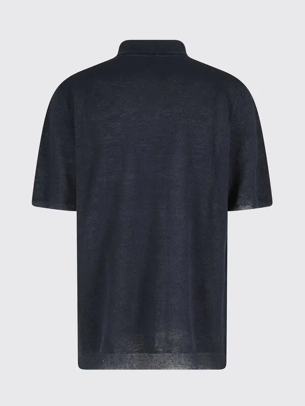 ROBERTO COLLINA Polo Shirt - Blue