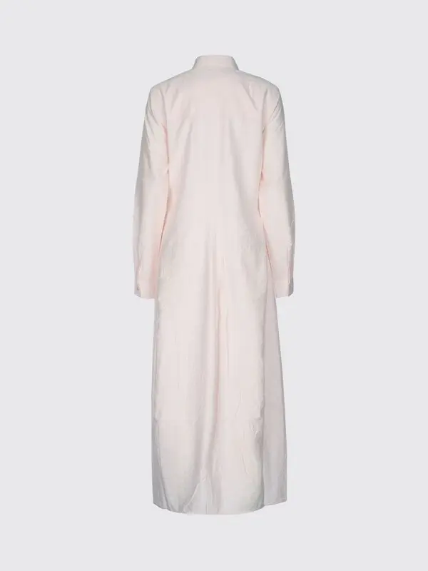 TOTEME Silk Blend Shirt Dress - Pink