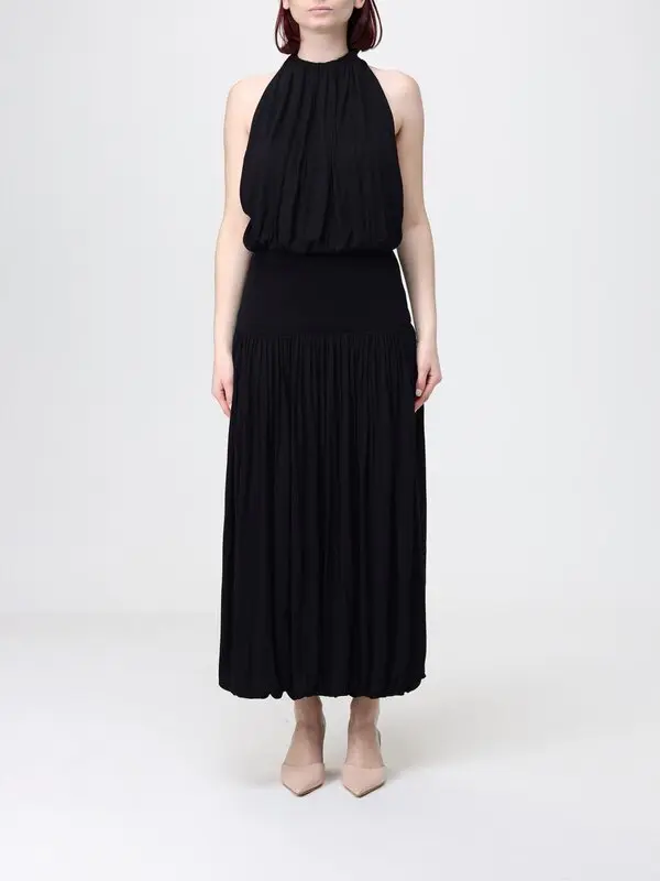 TOTEME Viscose Jersey Midi Dress - Black