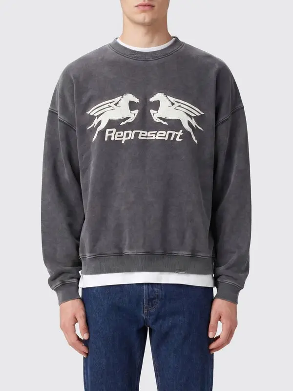 REPRESENT Crewneck Sweatshirt - Ivory