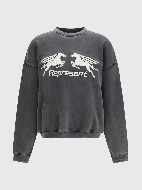 REPRESENT Crewneck Sweatshirt - Ivory