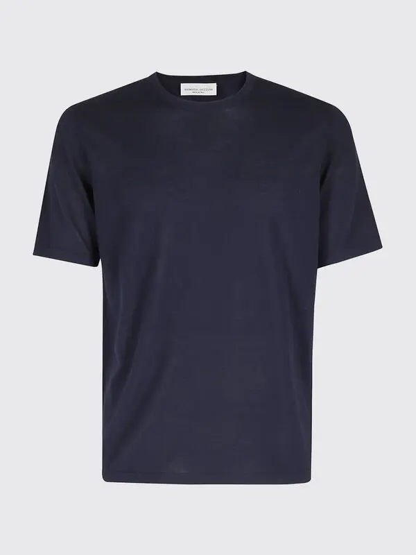 ROBERTO COLLINA Basic Cotton T-shirt - Blue