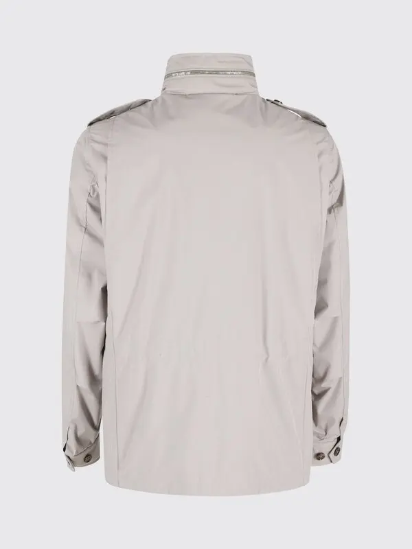MOORER Military-inspired Jacket - Grey