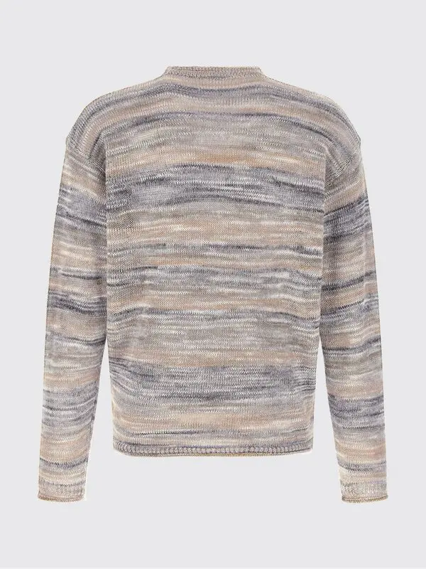 ROBERTO COLLINA Striped Knit Pullover