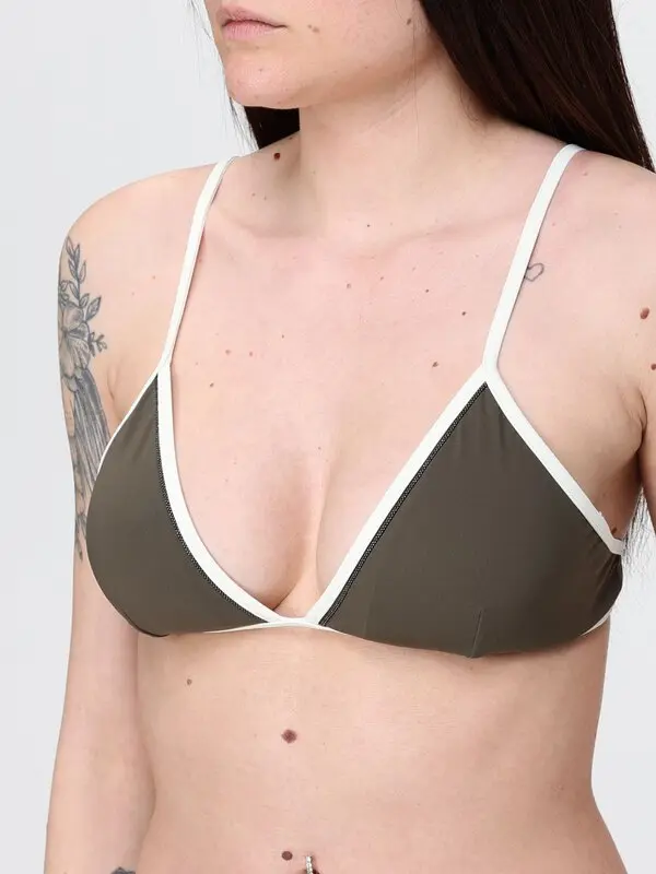 Brunello Cucinelli Technical Fabric Bikini - Green