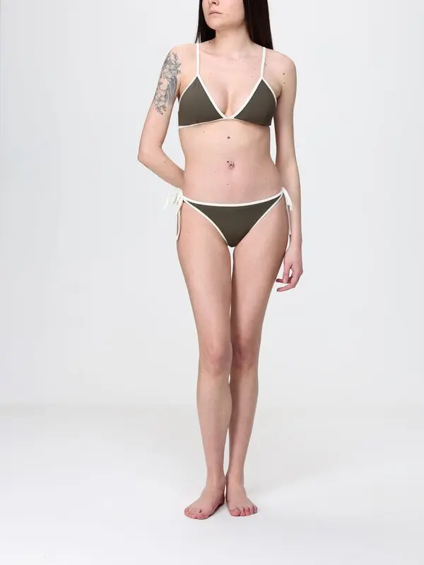 Brunello Cucinelli Technical Fabric Bikini - Green