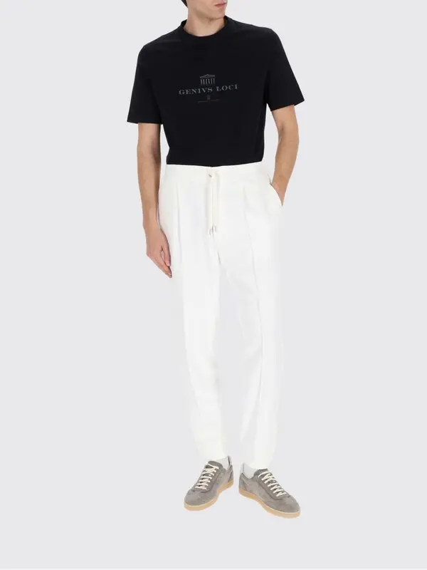 Brunello Cucinelli Tailored Pants - White