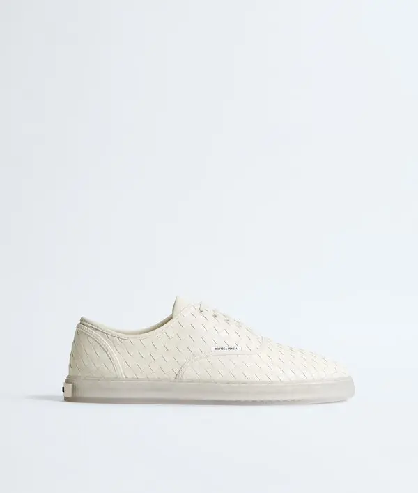 Bottega Veneta Serena Lace-up Sneaker - Alabaster