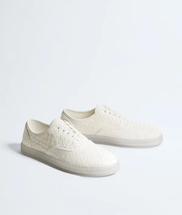 Bottega Veneta Serena Lace-up Sneaker - Alabaster
