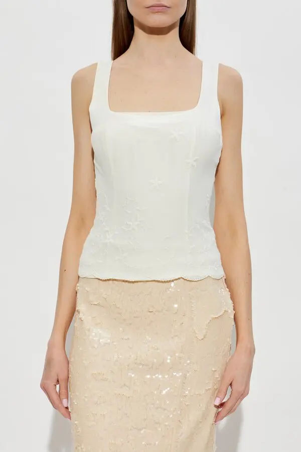 Posse Cove Top - Cream