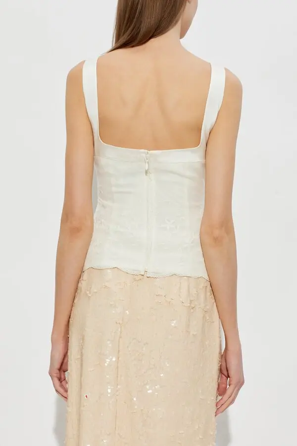 Posse Cove Top - Cream
