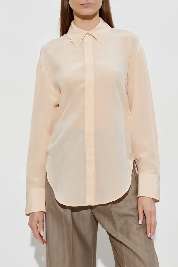 Victoria Beckham Silk Shirt - Pink