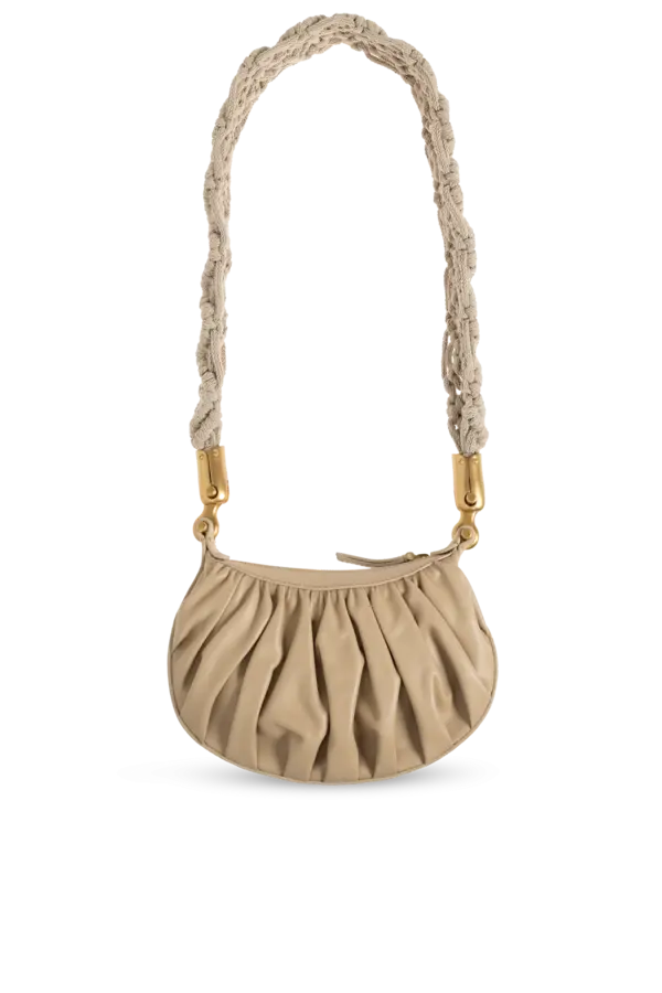 Balmain Frame Bag "ébène Mini - Beige