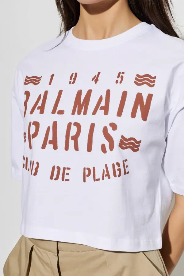 Balmain Short Oversized T-shirt