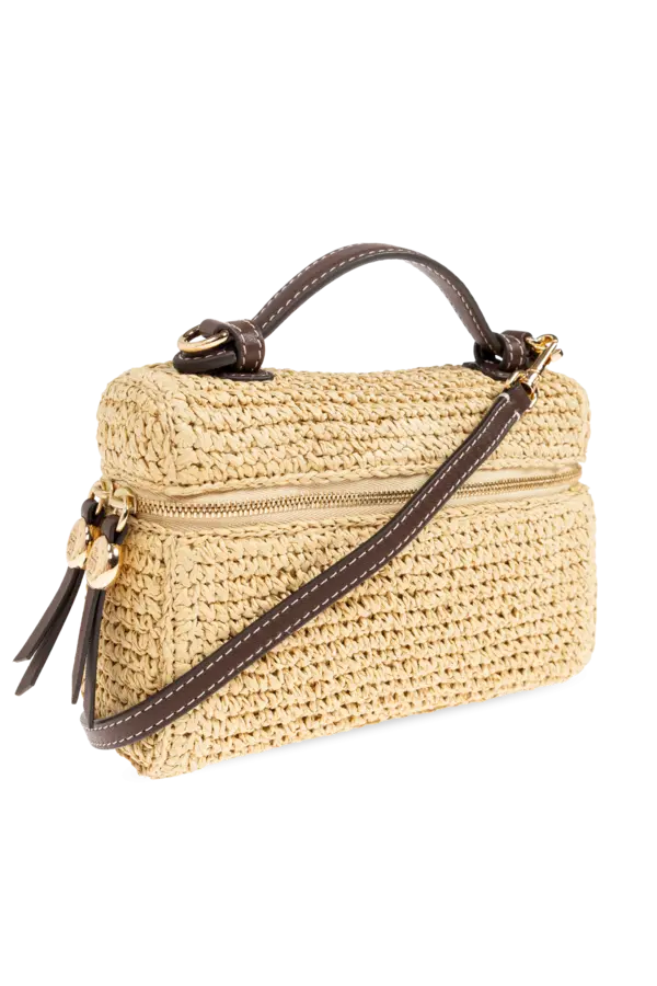Tory Burch Straw Slim Handbag