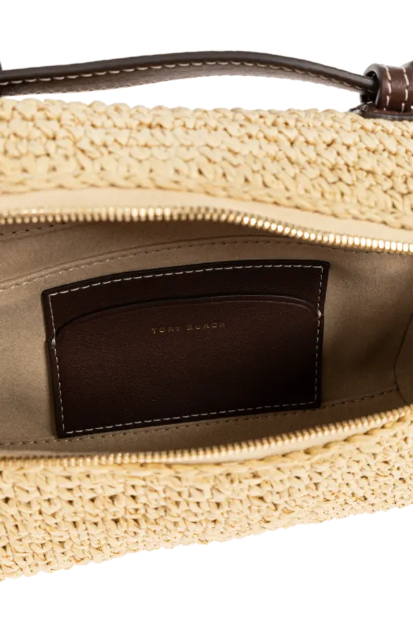 Tory Burch Straw Slim Handbag