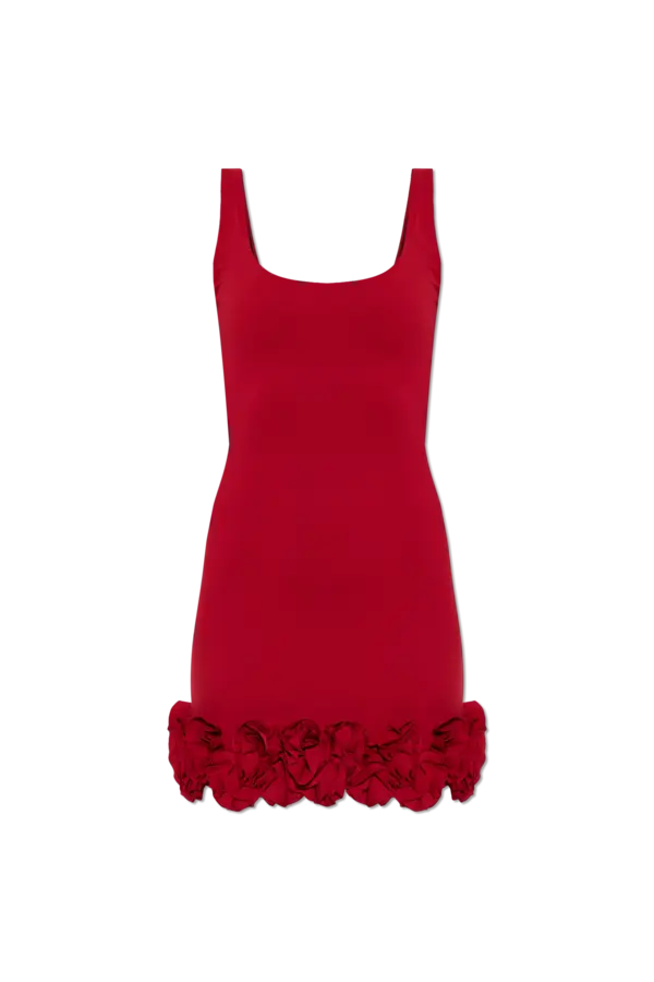 MAIÔ PARIS Bodycon Mini Dress With Floral Appliqués