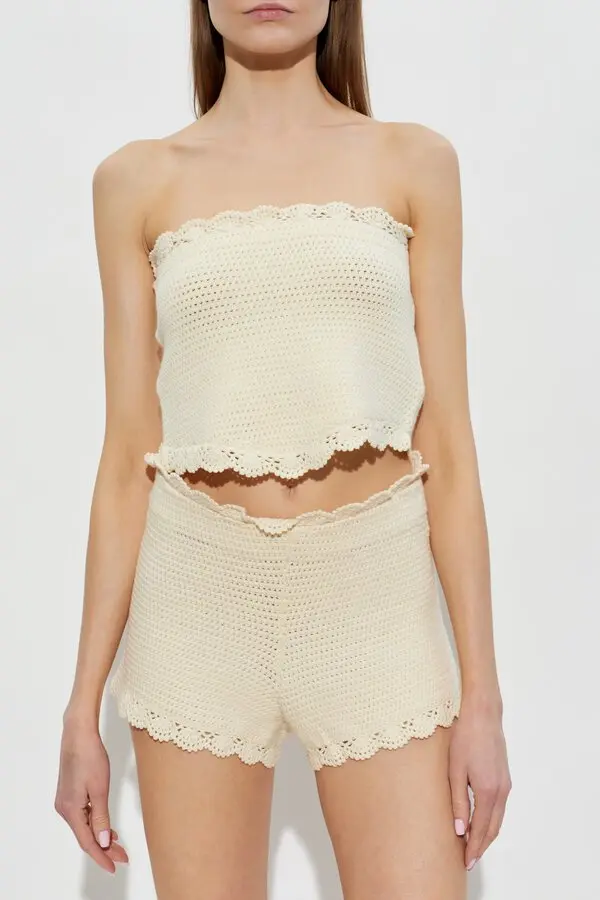 Posse Dylan Bandeau Top - Cream
