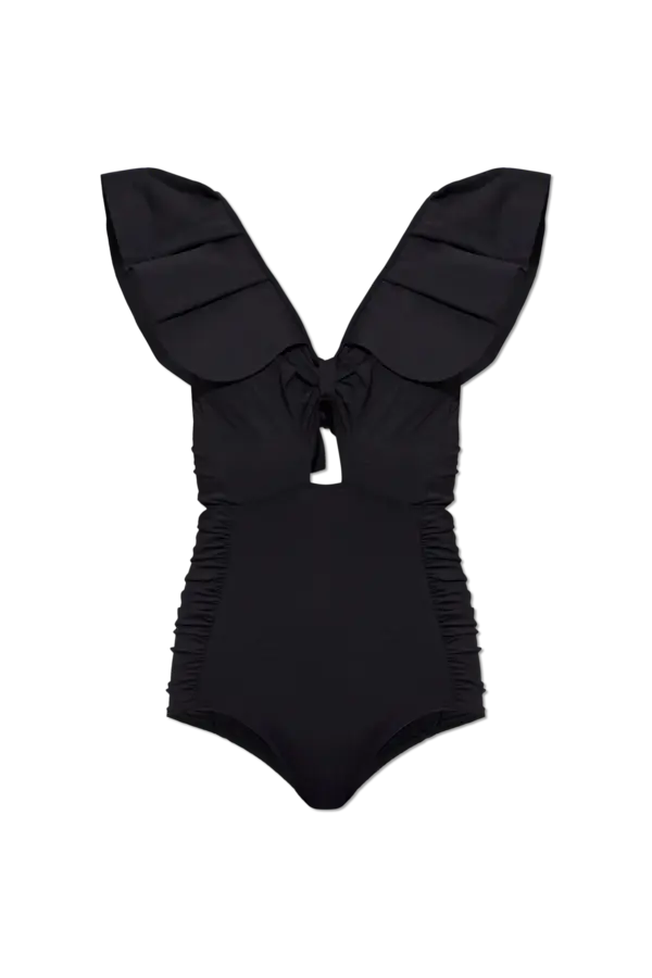 MAIÔ PARIS Montaigne One-piece Swimsuit - Black