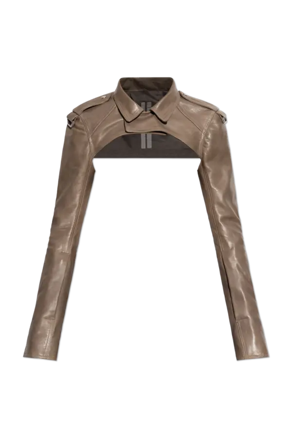Rick Owens Short Jacket - Brown