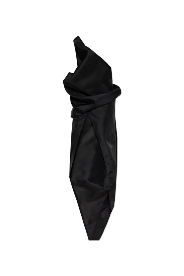 Rick Owens Asymmetrical Skirt - Black
