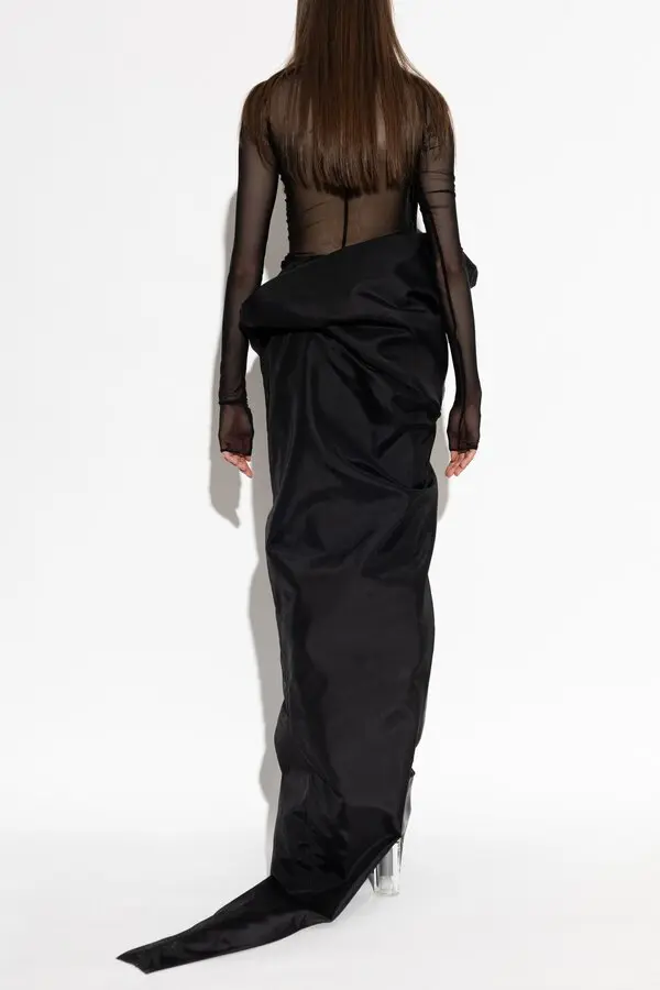 Rick Owens Asymmetrical Skirt