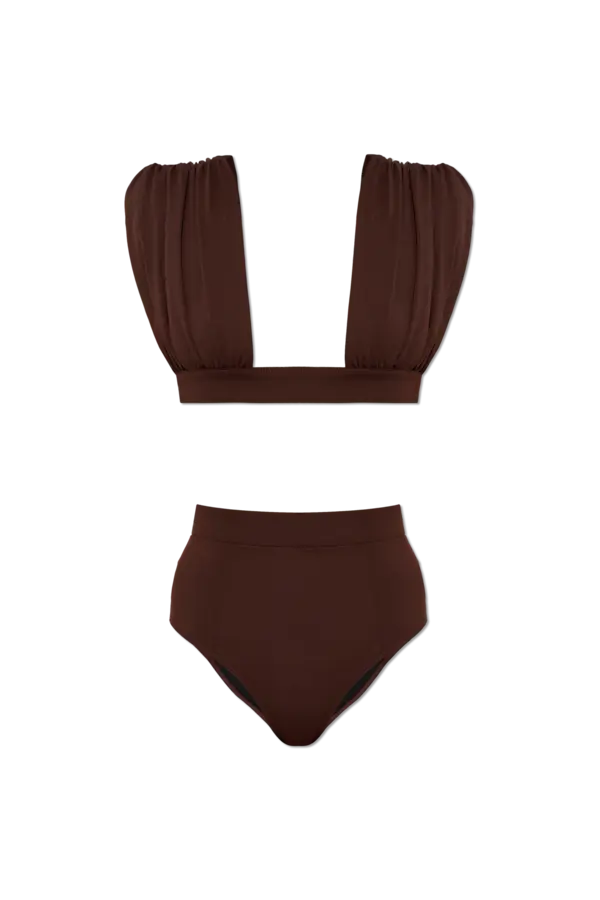 MAIÔ PARIS Monceau Two-piece Swimsuit - Brown