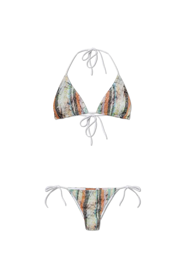 Missoni Two-piece Lurex Swimsuit - Multicolour