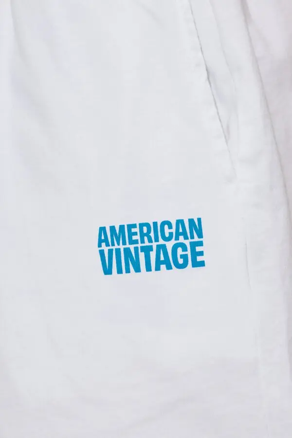 American Vintage Logo Shorts