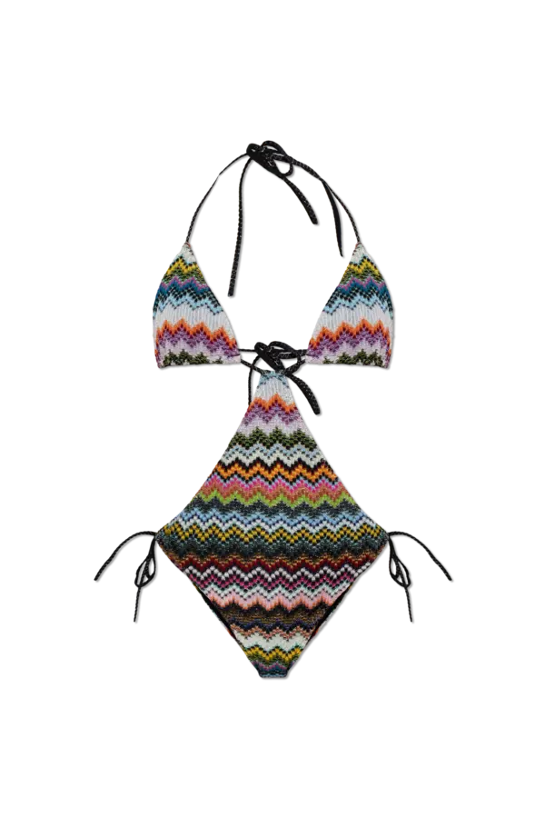 Missoni One-piece Swimsuit With Lurex Thread - Multicolour