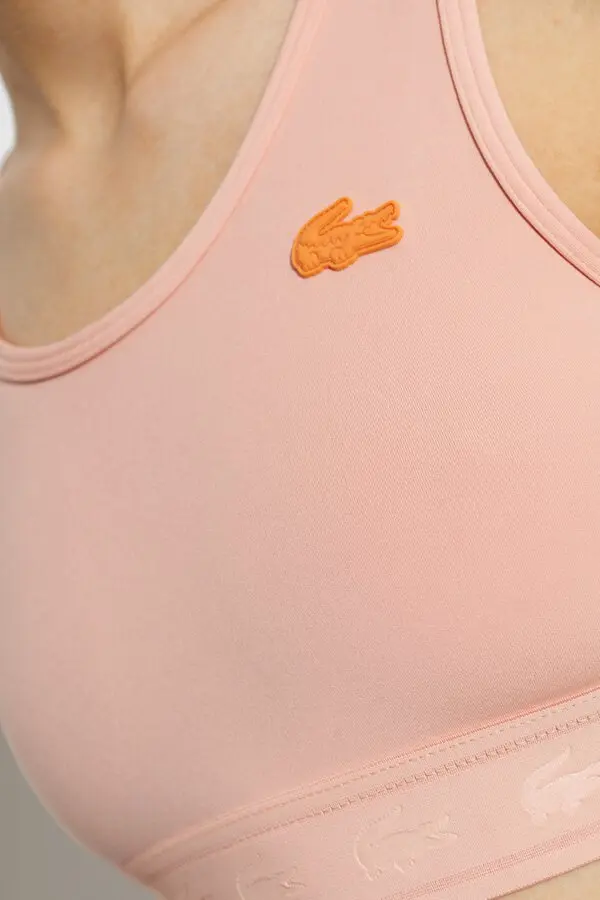 Lacoste Short Training Top - Pink
