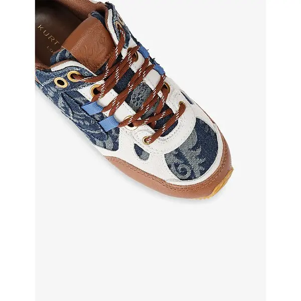 Kurt Geiger K Slim Denim Trainers