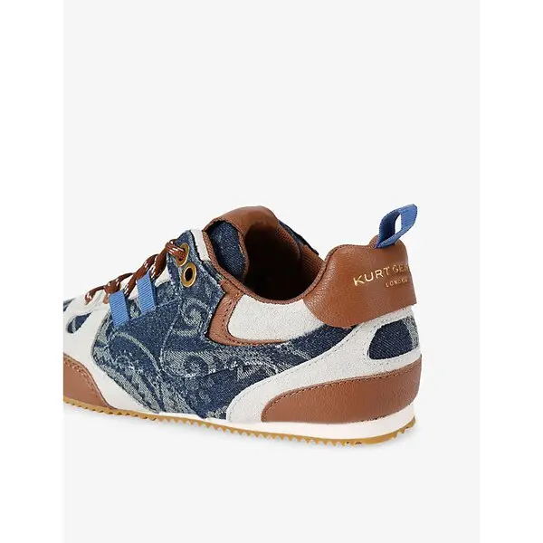 Kurt Geiger K Slim Denim Trainers