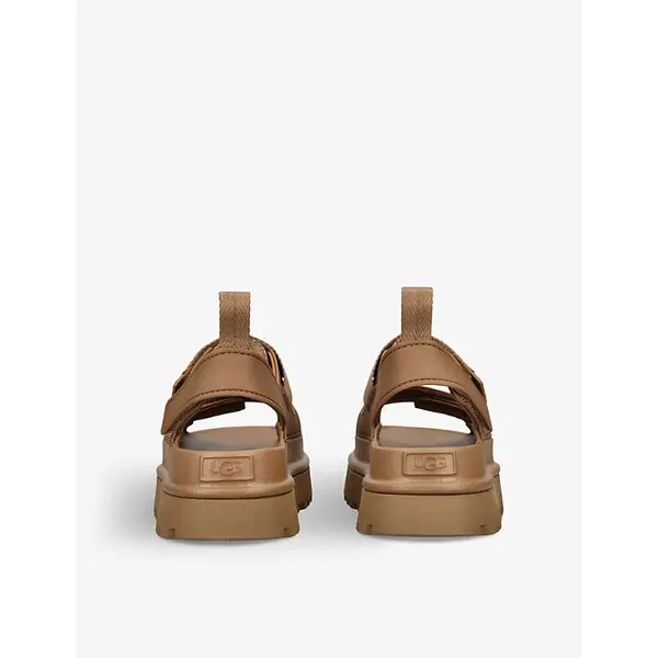 UGG Goldenglow Woven Sandals - Brown