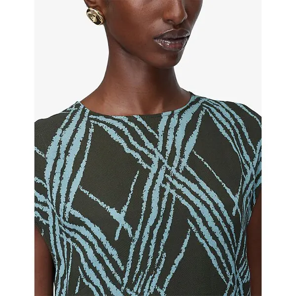 JOSEPH Lauri Checked Maxi Dress