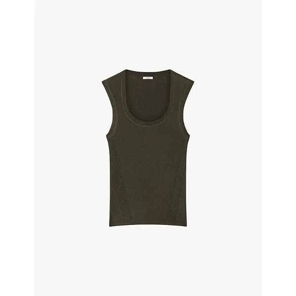 JOSEPH Alaou Ribbed Knitted Tank Top