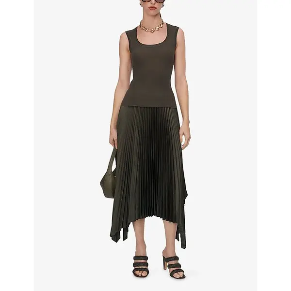 JOSEPH Alaou Ribbed Knitted Tank Top
