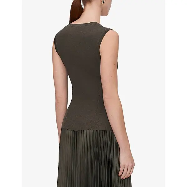 JOSEPH Alaou Ribbed Knitted Tank Top