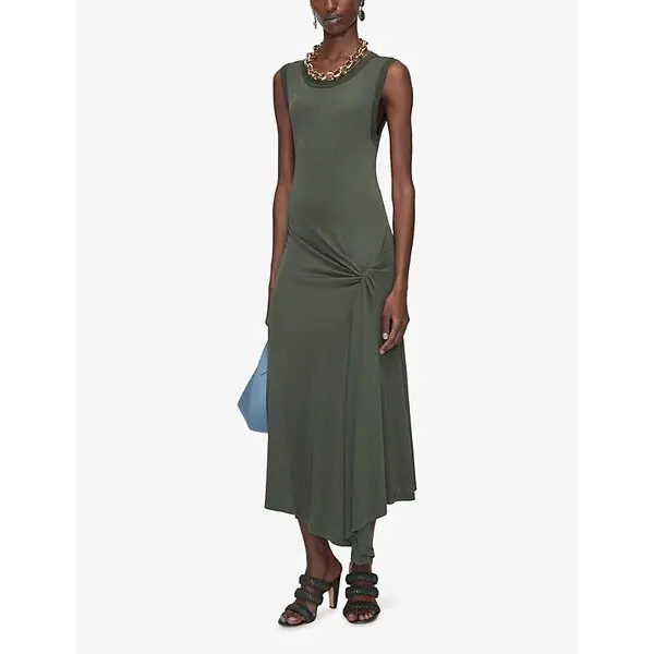 JOSEPH Cheikh Sleeveless Jersey Maxi Dress