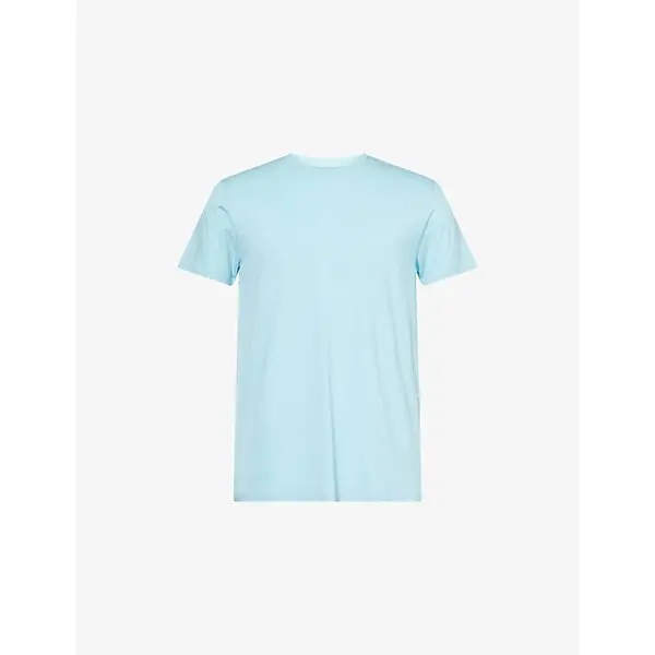 Derek Rose Basel 25 Short-sleeve Modal-jersey T-shirt - Blue