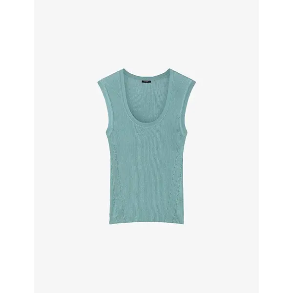 JOSEPH Alaou Ribbed Knitted Tank Top