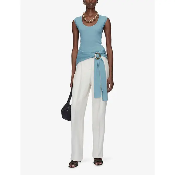 JOSEPH Alaou Ribbed Knitted Tank Top