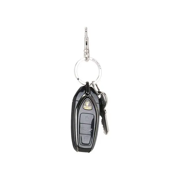 Balenciaga X Lamborghini Key Charm /black - Silver