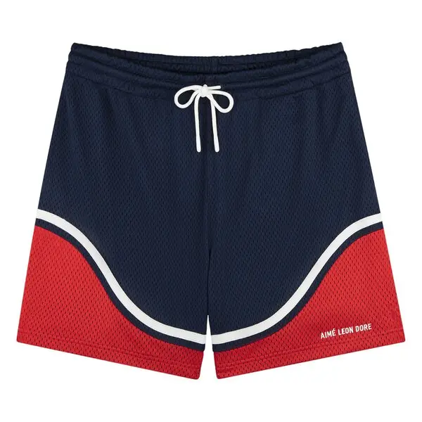 Aimé Leon Dore Colorblock Court Shorts - Blue