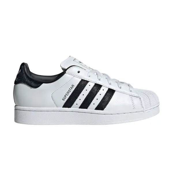 Adidas Superstar 2 Pony Hair Sneakers - White