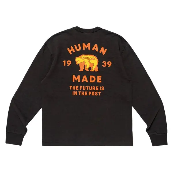 HUMAN MADE Graphic Long-sleeve T-shirt #2 - Black