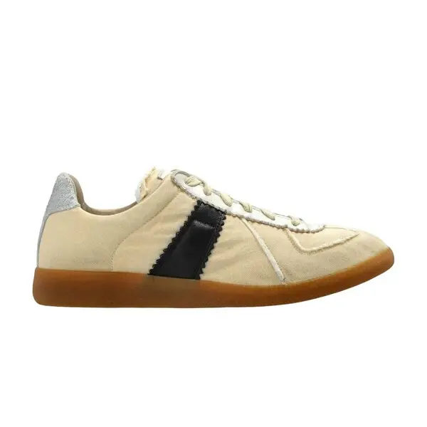 MAISON MARGIELA Wmns Replica Sneaker 'black Vintage - Yellow